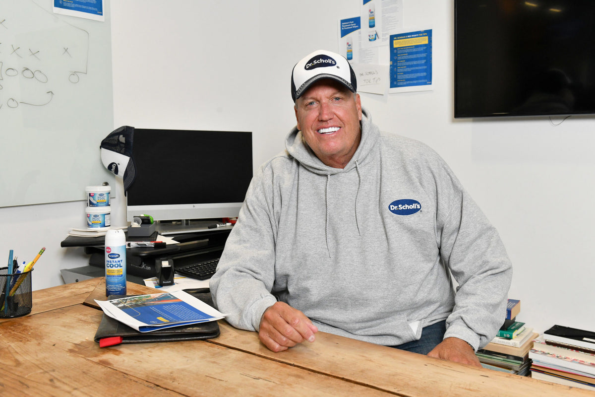 Dr. Scholls Teams Up with Former Professional Football Coach and Self ...
