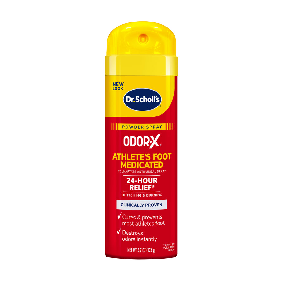 Odor-X® Athlete's Foot Medicated Spray Powder – DrScholls