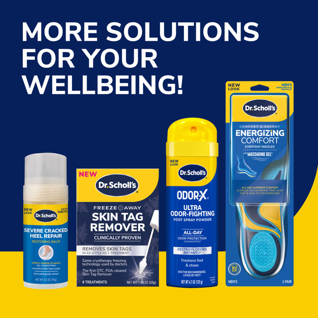 Odor-X® Ultra Sweat-Absorbing Foot Powder – DrScholls