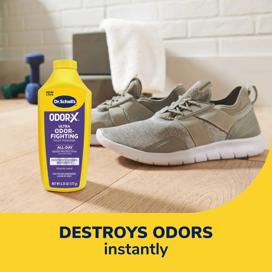 Odor-X® Ultra Odor-Fighting Foot Powder – DrScholls