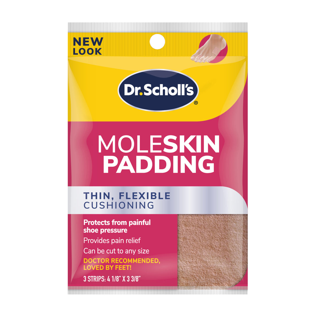 Moleskin Padding Strips – DrScholls