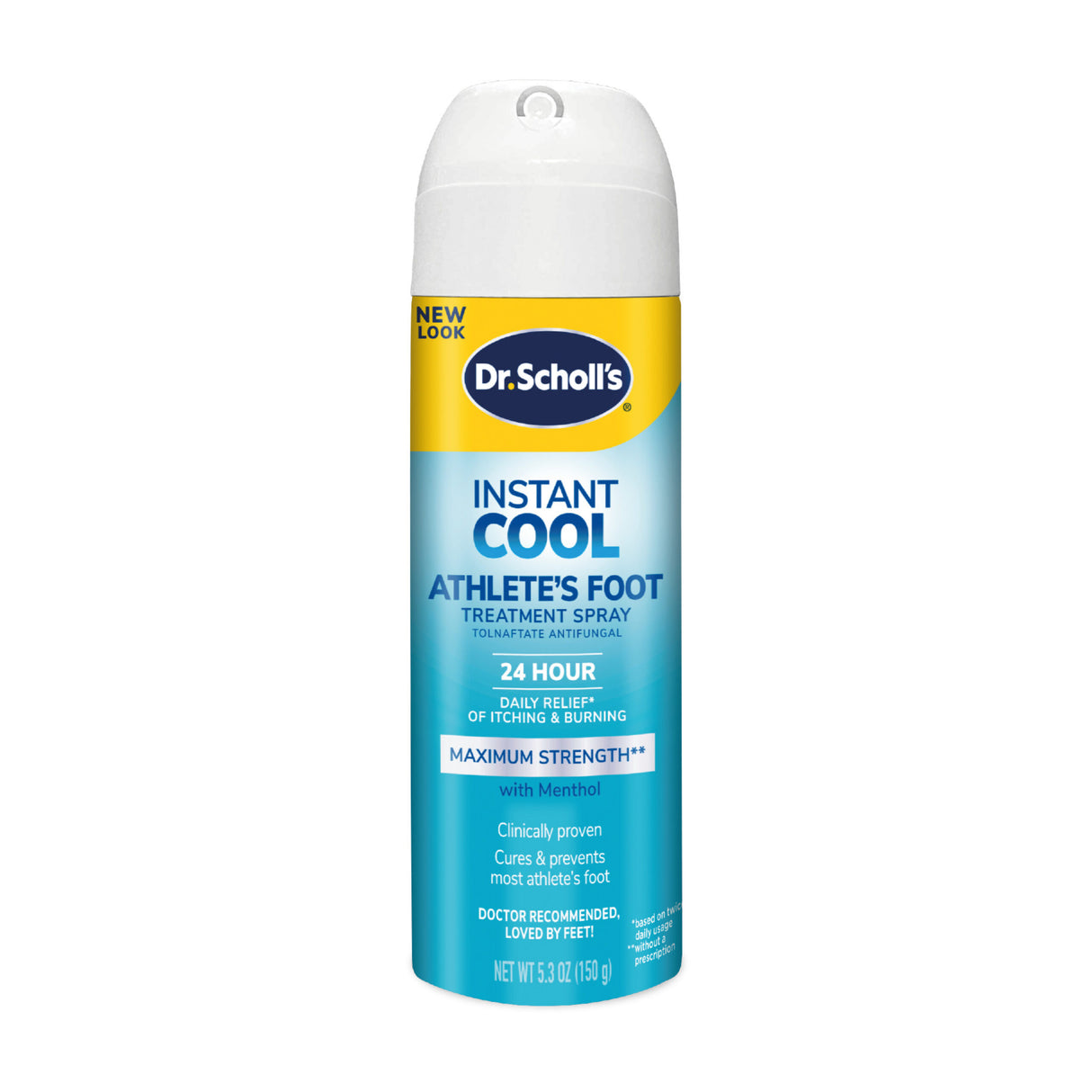 Instant Cool Athlete's Foot Treatment Spray, 5.3oz – DrScholls