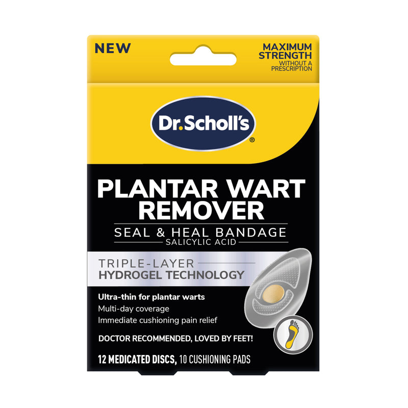 Plantar Wart Remover Seal & Heal Bandage with Hydrogel Technology ...