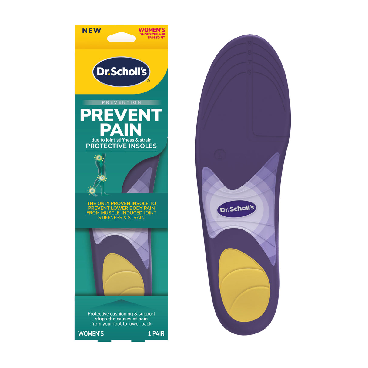 Prevent Pain Lower Body Protective Insoles – DrScholls