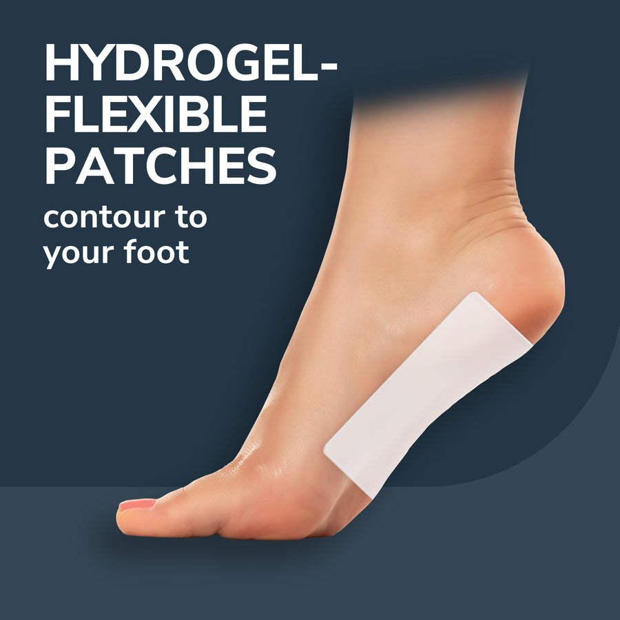 Plantar Fasciitis Pain Patches with Hydrogel-Flexible Technology – DrScholls