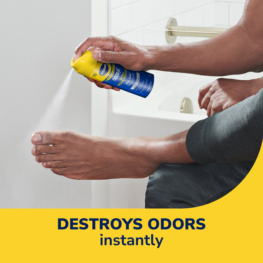 Odor-X® Ultra Odor-Fighting Powder Spray – DrScholls