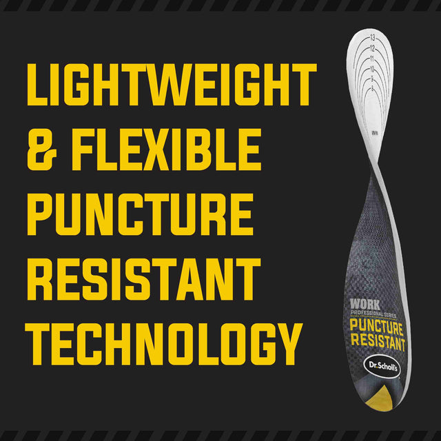 Work Puncture Resistant Insoles – DrScholls